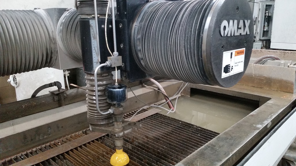 Waterjet | Jamesway Tool and Die